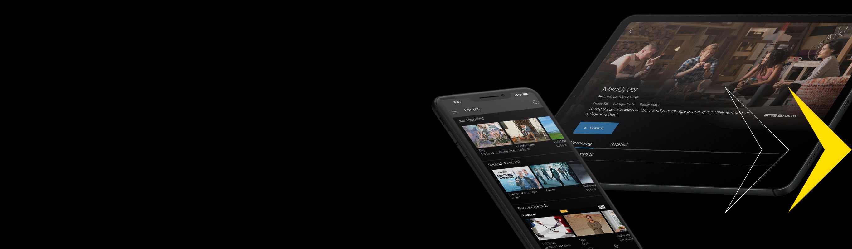 Helix TV App: watch content wherever you like | Videotron