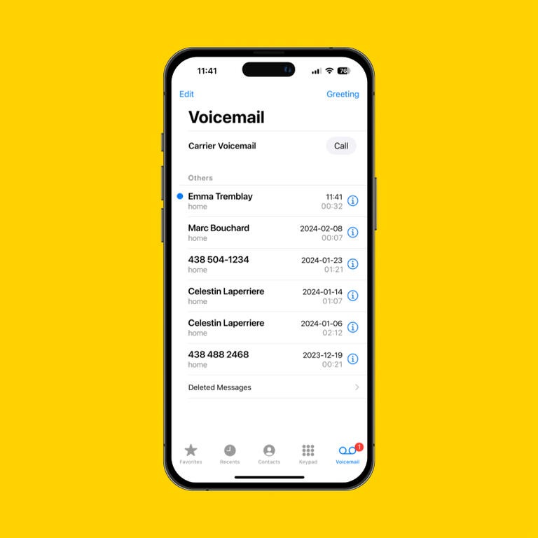 iPhone Visual Voicemail | Mobile | Videotron